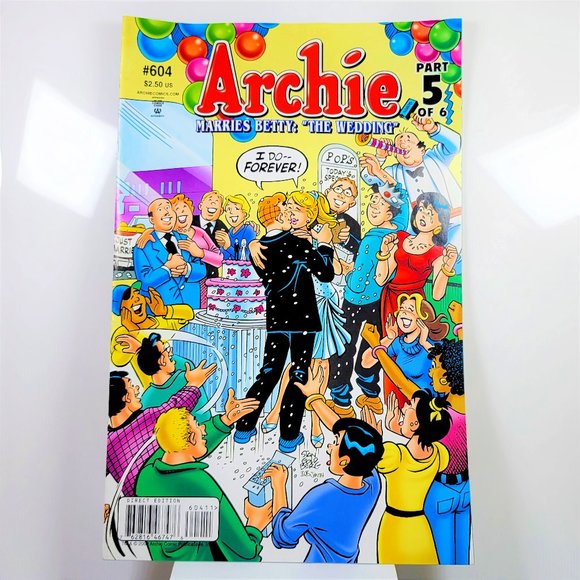 Other | Archie Marries Betty The Wedding Comic Book 64 | Poshmark